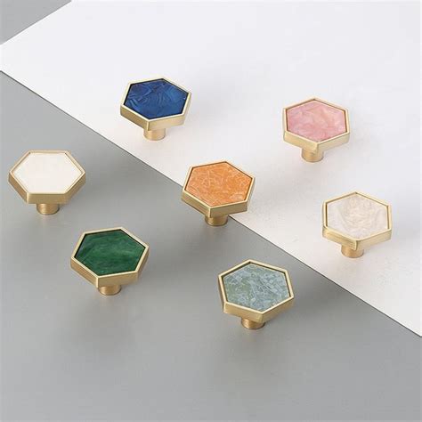 Brushed Brass Knobs Solid Brass Cabinet Knobs Etsy Knobs And Pulls