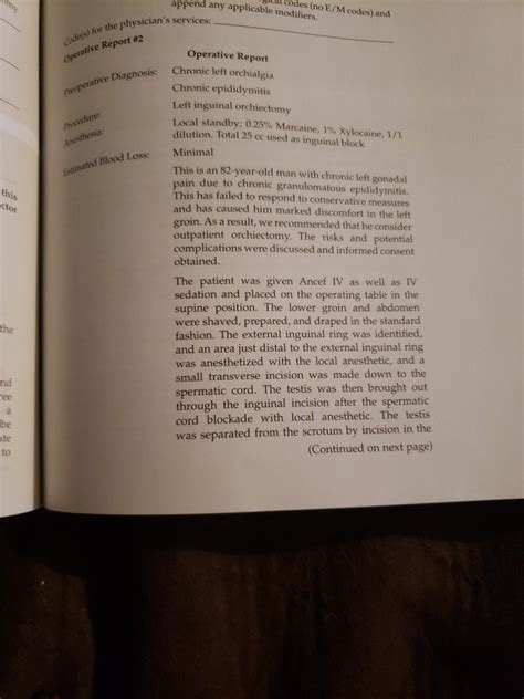 Append Any Applicable Modifiers My Codes No E M Chegg Com