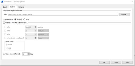 capture options dialog box in wireshark geeksforgeeks