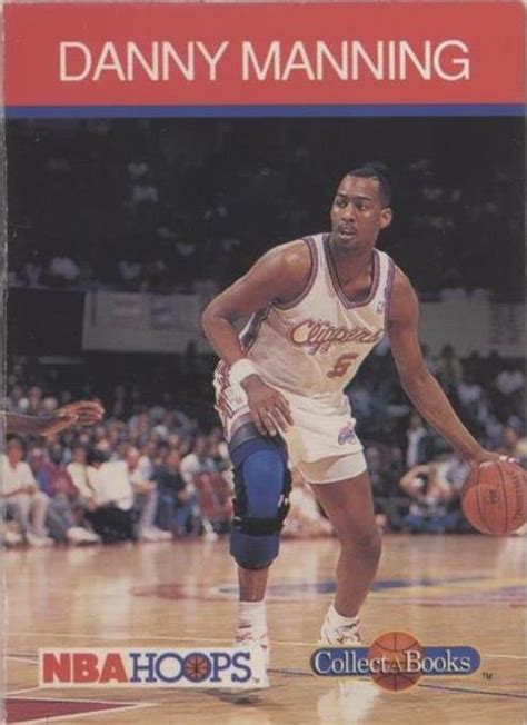 1990 91 Nba Hoops Collect A Books Danny Manning For Sale Online Ebay