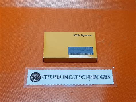 B R Digital Input Module X20 DO 9322 Rev I0 Incl Bus Module X20 BM1