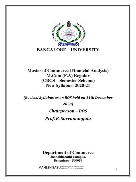 signed 19 mcom financial analysis pdf