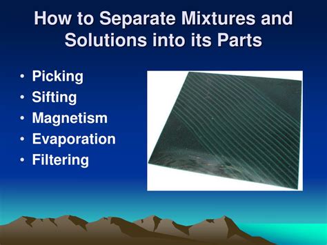 PPT Mixing Up Mixture And Solutions PowerPoint Presentation Free Download ID 6060204