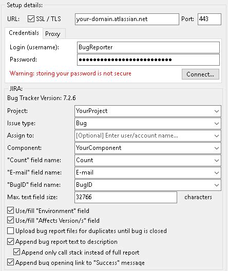 jira bitbucket setup eurekalog documentation
