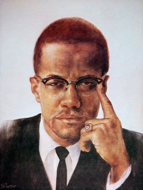 Malcolm X Hair Color