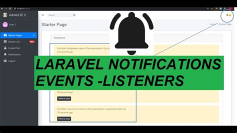 01 laravel 7 notificaciones enviar notificaciones con events y