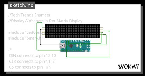 alpha bet on matrix wokwi esp32 stm32 arduino simulator
