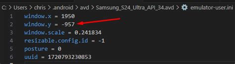 Android Studio Emulator Running But Not Visible Out Of View Stack