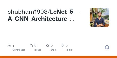 Github Shubham1908lenet 5 A Cnn Architecture Implementation