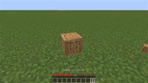 I Made A Crate Texture So I Thought Id Also Make An Actual Loot Crate R Minecraft