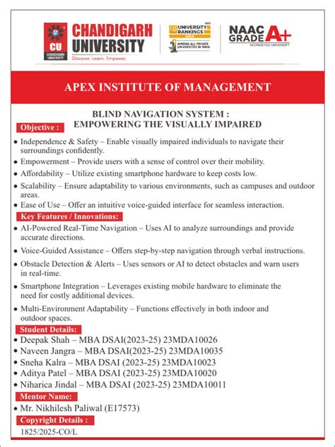 Project 2 Blind Navigation System Pdf