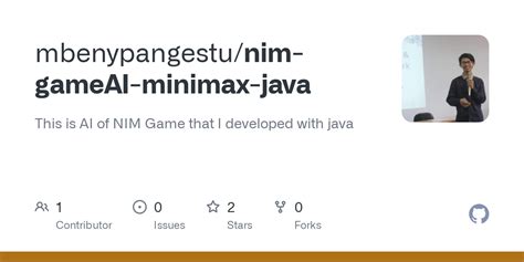 GitHub Mbenypangestu Nim GameAI Minimax Java This Is AI Of NIM Game