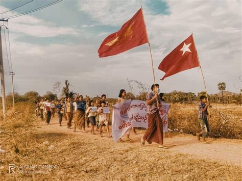 Khit Thit Media On Twitter လက်ပံတောင်းတောင်ဒေသ လူထု သပိတ် စစ်ကြောင်းက