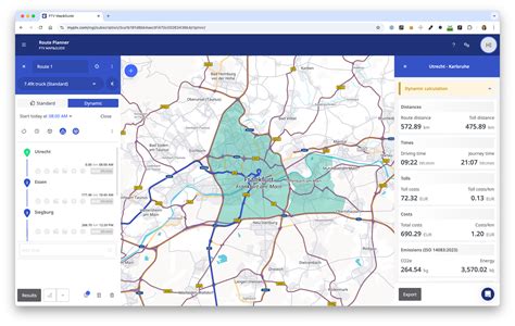 Co2 Emission Calculation For Logistics With Ptv Mapandguide Ptv