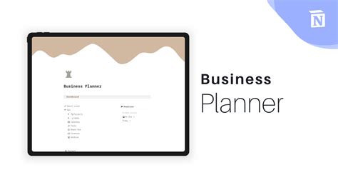 Business Planner Template Notionhub