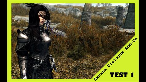 Закрытый бета тест озвучки мода Serana Dialogue Add On голосом