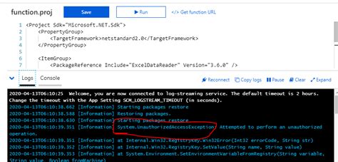 Azure Functions Runtime 2012590 · Issue 188 · Azureapp Service