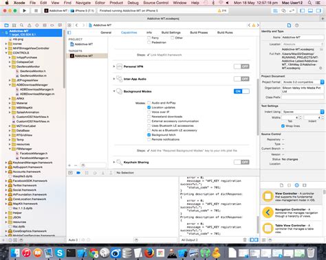 iphone ios region monitoring in background mode stack overflow