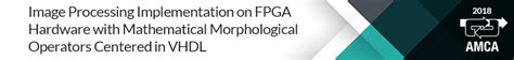 Image Processing Implementation On Fpga Hardware With Mathematical