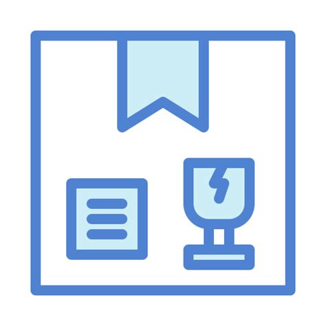 Fragile Generic Color Lineal Color Icon