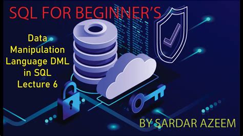 Data Manipulation Language Dml In Sql Youtube