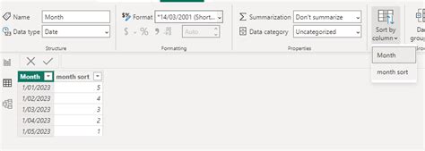 how to sort matrix columns when using calculated c microsoft