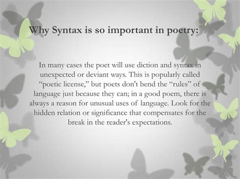 PPT Diction Syntax And Tone PowerPoint Presentation Free Download ID