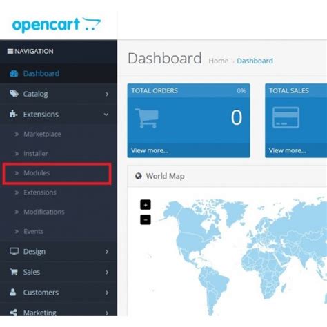 Скачать Модуль Opencart Показать модули в левом меню
