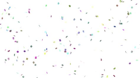 Confetti Falling Png