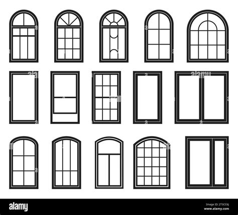windows with various types frames windows framing window sash