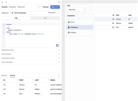 queries and code quickstart retool docs