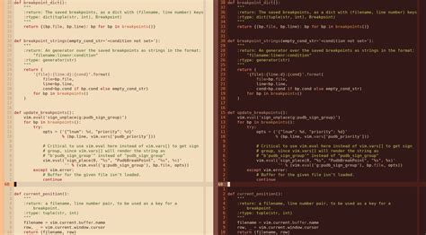 My Cozy Chocolatey Colourscheme Rvim