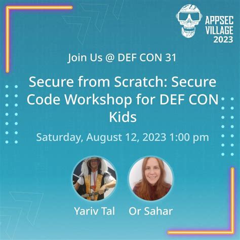 josh grossman on linkedin appsec village defcon workshop secure from scratch