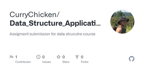Github Currychickendatastructureapplication Assigment Submission