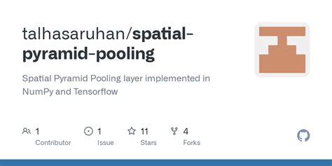 Github Talhasaruhanspatial Pyramid Pooling Spatial Pyramid Pooling Layer Implemented In