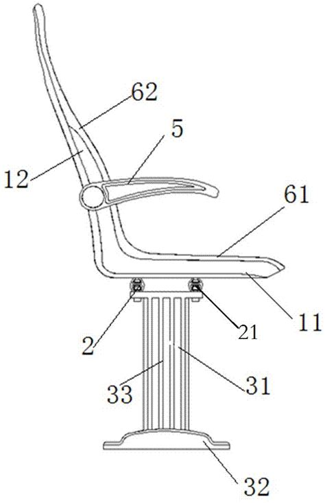 一种轻量化设计的公交座椅的制作方法
