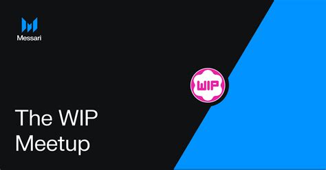The Wip Meetup Detailed Governance Process Messari