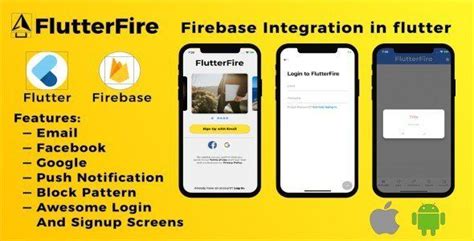 Flutterfire Firebase Authentication In Flutter Web Android And Ios