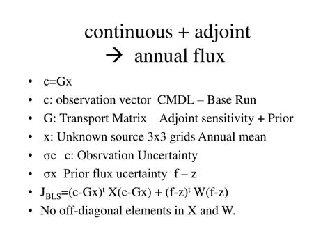 Ppt Data Assimilation Using An Adjoint Model First Test Powerpoint Presentation Id1780323