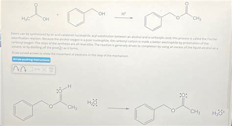 Esters Can Be Synthesized By An Acid Catalyzed