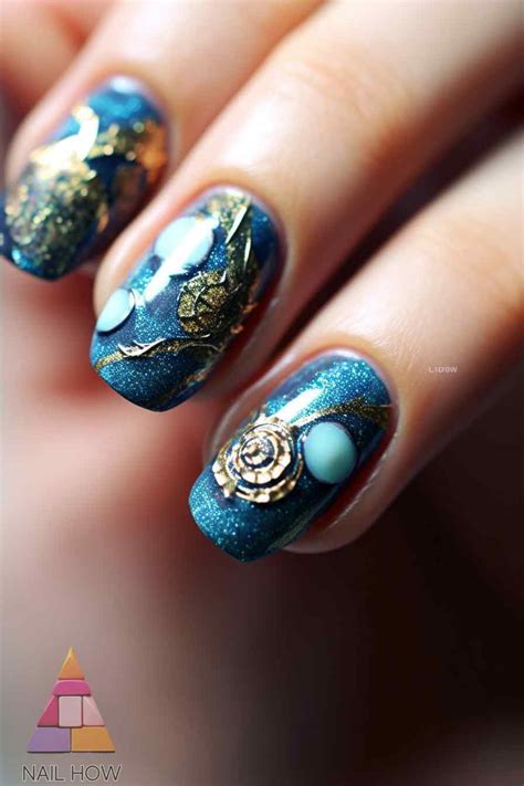 Glisten Up Exploring The World Of Nail Designs With Gems Nailhow