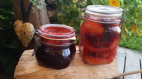 Brombeeren Im Glas