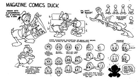 100 Character Model Sheets From Animation History