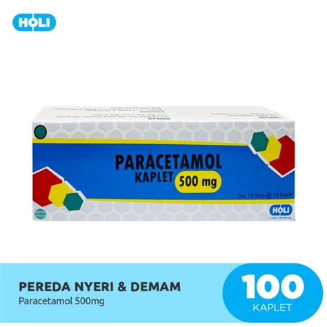 Paracetamol 500 Mg Kaplet Holi Pharma