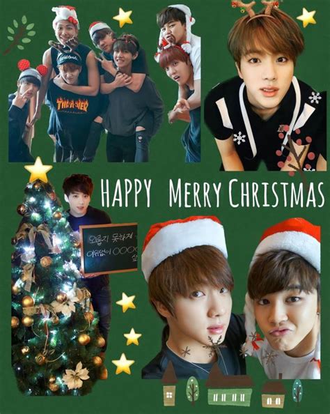 Bts Community Posts 💚 ️ 𓏸𓈒 𝙼𝚎𝚛𝚛𝚢 𝙲𝚑𝚛𝚒𝚜𝚝𝚖𝚊𝚜𓍄𓂃𓈒 ️ 💚 🐹ジンくん毎日お疲れ様です ᐢ ܸ
