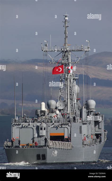Tcg Gokova F496 A Gabya Class Or G Class Frigate Operated By The