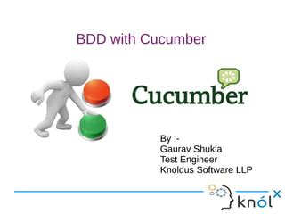 BDD With Cucumber ODP
