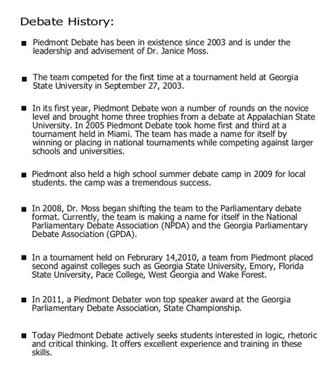 Debate Critical Thinking In Action The Roar