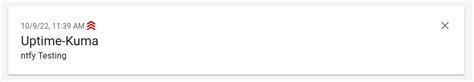 ntfy message don t show correctly · issue 2192 · louislam uptime kuma · github