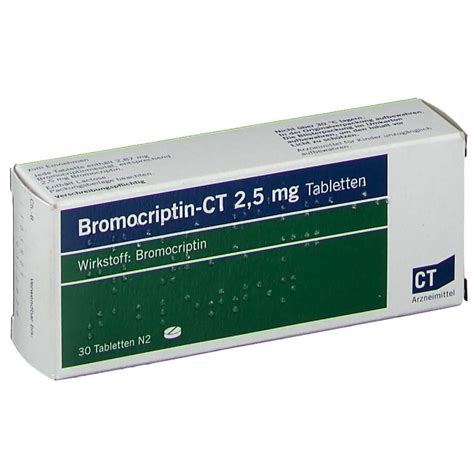 Bromocriptin Ct 25 Mg Tabletten 30 St Mit Dem E Rezept Kaufen Shop